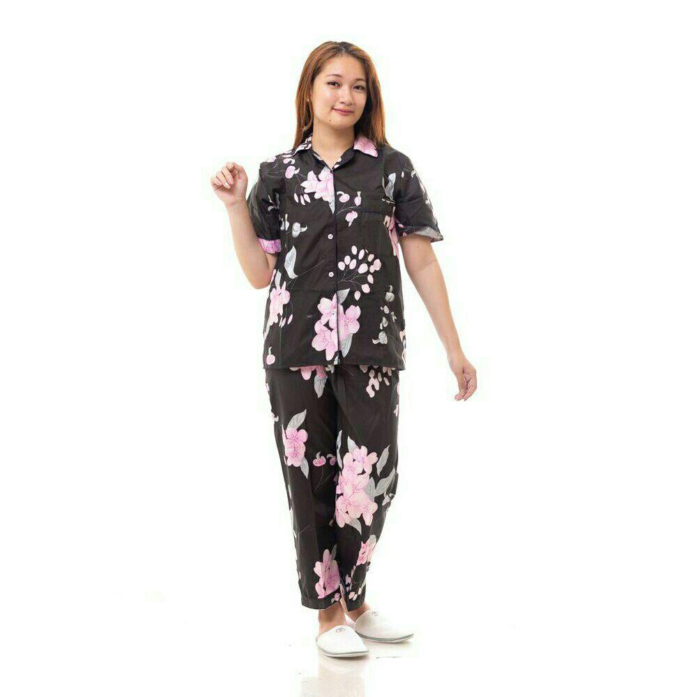 Piyama Verena Hitam - Vievie House