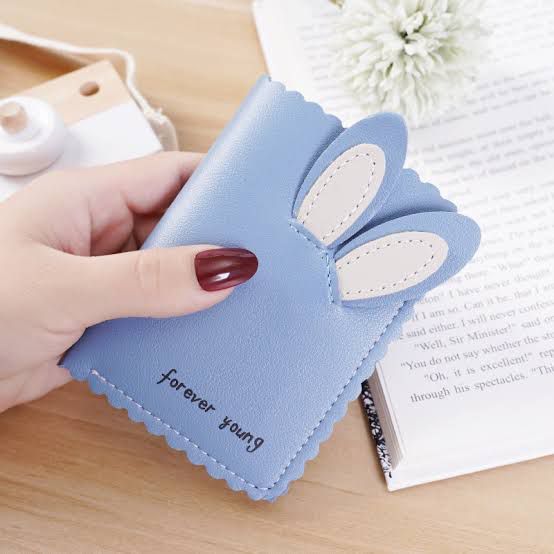 Dompet Renda Kelinci Biru - Vievie House
