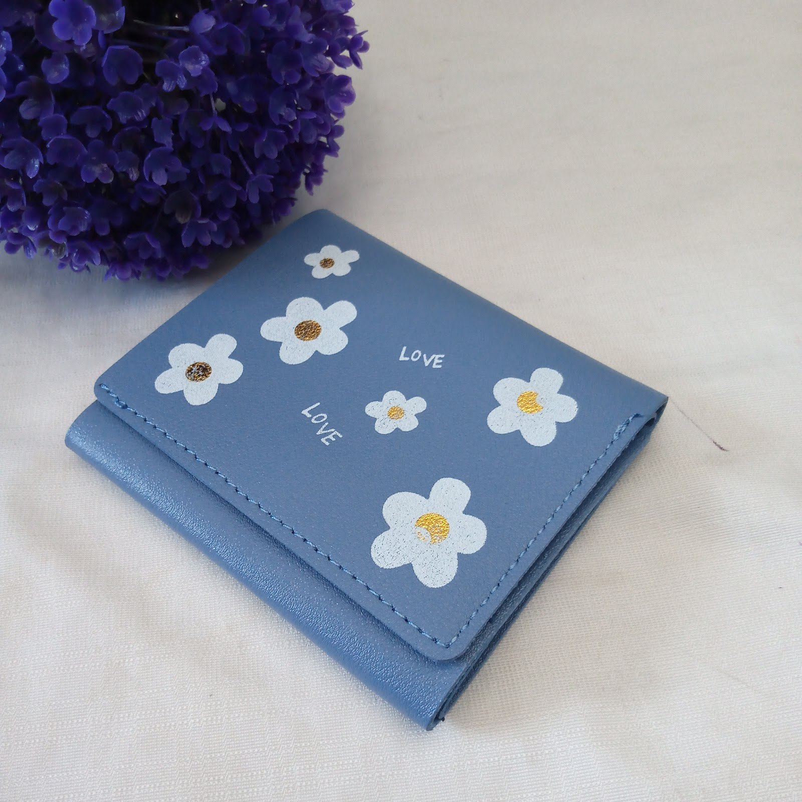 Dompet Bungalo Biru - Vievie House